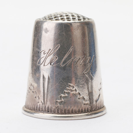 FINGERBORG, silver, 1937. Smycken & Ädelstenar - Preciosa & Övrigt ...