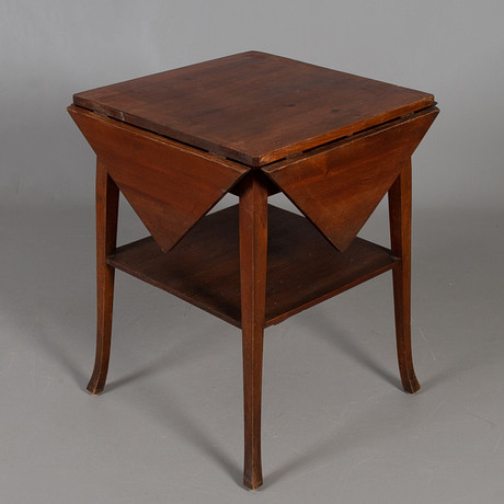 MONK TABLE, veneered oak, 20th century. Furniture - Tables - Auctionet