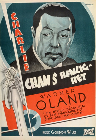 MOVIE POSTER, color lithograph print, The Secret of Charlie Chan, 1936 ...