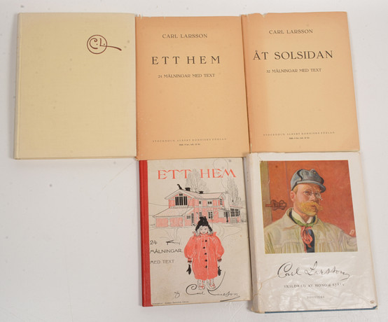 CARL LARSSON. 5 Volumes by and about Carl Larsson. Books, Maps ...