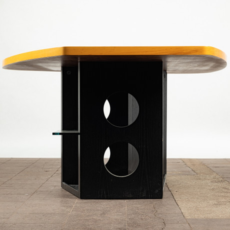 JEAN PROUVÉ. Jean Prouvé, Tecta, table / dining table, ash and glass ...