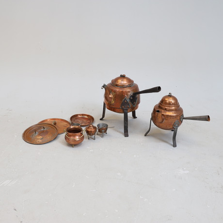 COPPER OBJECTS, 19th and 20th centuries. Silver & Metals - Pewter ...