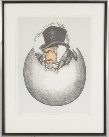 EWERT KARLSSON. Färglitografi. Konst - Grafik - Auctionet