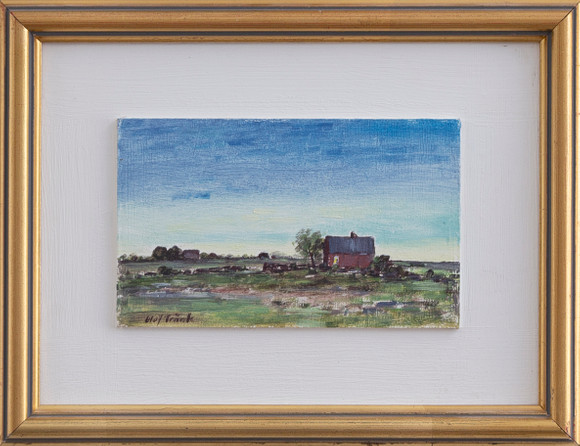 OLOF TRÄNK. MINI PAINTING, OIL on Board, signed, 1900s. Art - Paintings ...