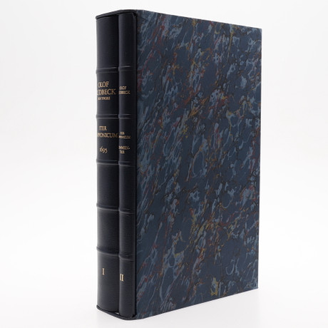 FAKSIMIL. VACKERT EXEMPLAR I FAKSIMIL AV RUDBECKS ITER LAPPONICUM ...