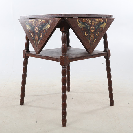 MONK TABLE, painted, 20th century. Furniture - Tables - Auctionet