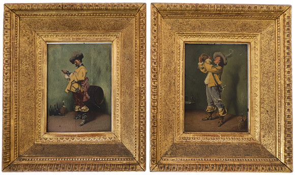 ATTRIBUTED TO JEAN-LOUIS-ERNEST MESSONIER (1815-1891). UN CAVALIER ...