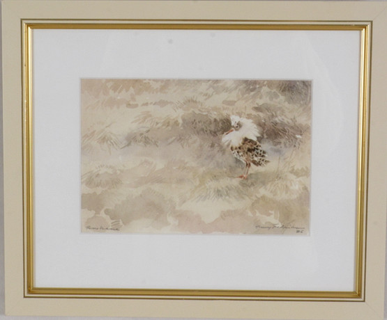 HENRY FREDRIKSSON. Akvarell. Konst - Måleri - Auctionet