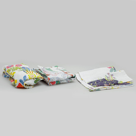 JOSEF FRANK. Textilier, 3 delar, Svenskt Tenn. Mattor & Textil - Textil ...