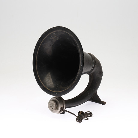 FUNNEL SPEAKER, Neufeldt & Kuhnke, Kiel, first half of the 20th century ...