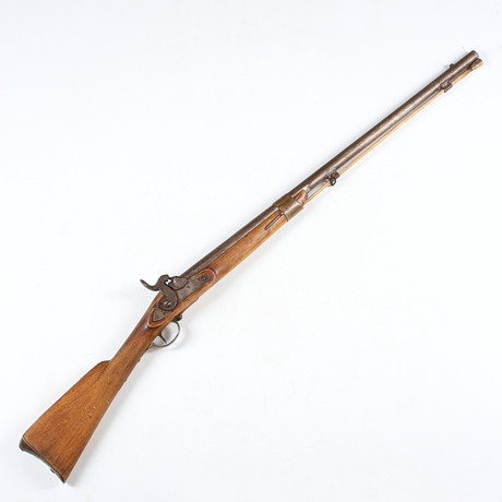 BUCKLE RIFLE, w/1815-48. Weapons & Militaria - Guns & Rifles - Auctionet