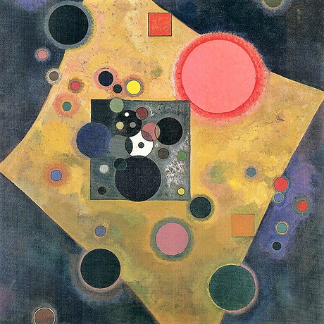 WASSILY KANDINSKY. Accent in Pink Art Print. Art - Engravings & Prints ...