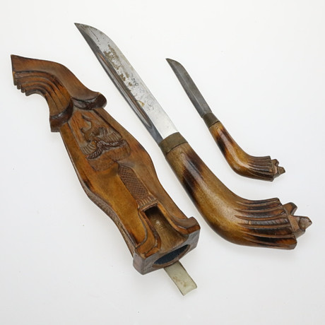 KNIVES, signed, Finland. Weapons & Militaria - Edged weapons - Auctionet
