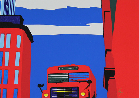 RICHARD RYAN. Composition. Color serigraphy (3). Signed Ryan. Art ...