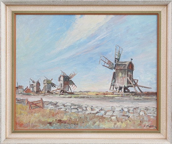 LAGE CARLSSON. OIL on Board, signed, 1900s. Art - Paintings - Auctionet