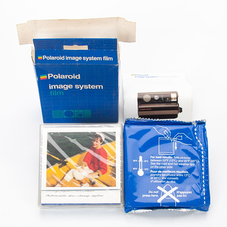 POLAROID-FILM. A package 1200 for IMAGE/SPECTRA incl. frame from ...