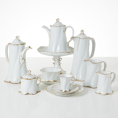 TEA AND COFFEE SET, "Versailles", 44 dlr., porcelain, Germany ...