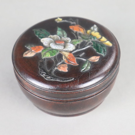 - LID BOX - China, Qing dynasty, wood. Asiatica - Auctionet