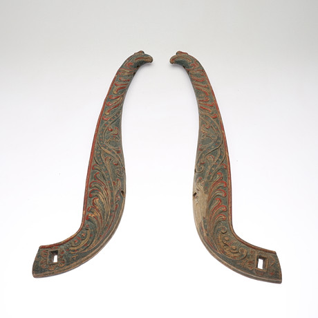 LOKOR, 2 st, allmoge, 1800-tal. Övrigt - Övrigt - Auctionet