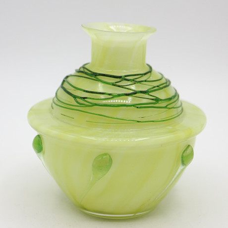 CARL-GEORG VON REICHENBACH. GLASS VASE. Glass - Other - Auctionet