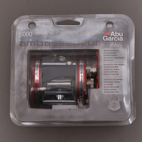 FISKERULLE, ABU Garcia, Ambassadeur No 6000. Samlarföremål - Fiskeutrustning - Auctionet