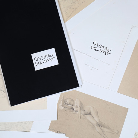 GUSTAV KLIMT. Photolithographs, 25 pcs, "Twenty-five drawings selected ...