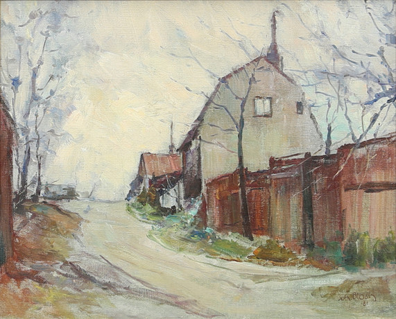 JOHAN BLADH. Oil on canvas, signed and dated -61. Art - Paintings ...