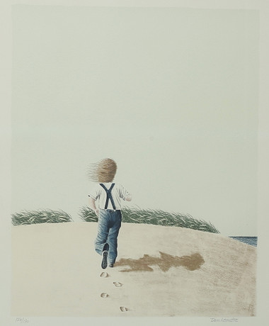 DAN LEONETTE. Litografi, signerad, numrerad 126/170. Konst - Grafik ...