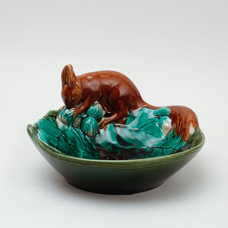 NÖTSKÅL, majolica, Rörstrand, circa 1900. Ceramics & Porcelain ...