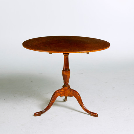 FÄLLTABLE, 1930s, Arboga, frame in birch, teak and top with alder ...