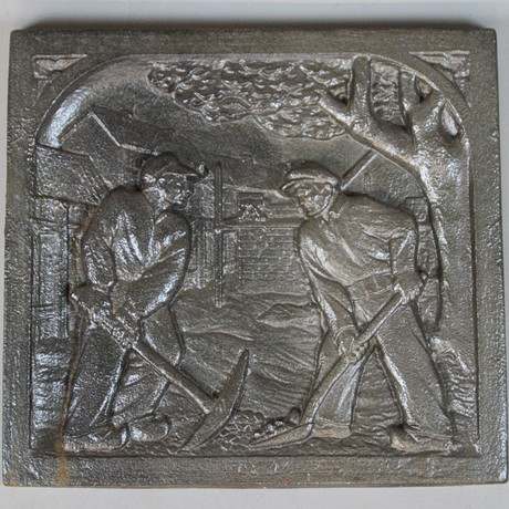 WALL RELIEF, metal 1900s. Silver & Metals - Pewter, Brass & Copper ...
