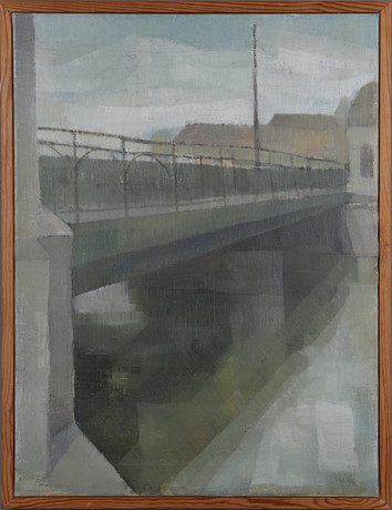 OLLE LARSSON. olja på duk, signerad. Konst - Måleri - Auctionet