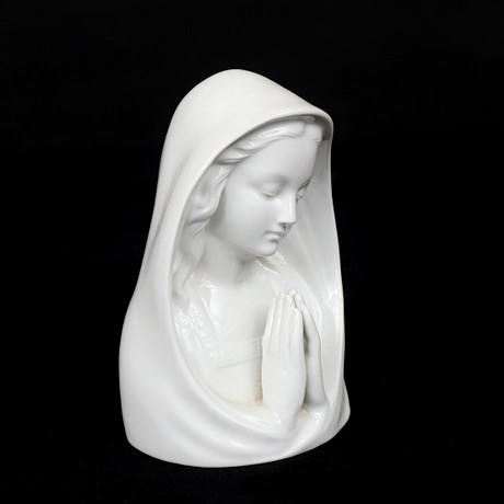 FIGURE, The Madonna, porcelain, GDR, Germany. Ceramics & Porcelain ...