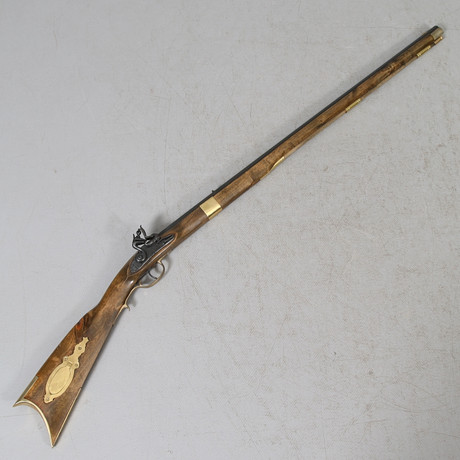 Flintlock rifle, replica, Spain, second half of the 20th century ...