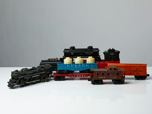 LIONEL TRAIN SET, 8 dlr, model O27, mid-20th century. Toys - Auctionet