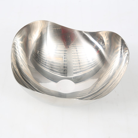 BOWL, stainless steel, "Bloom", Georg Jensen. Silver & Metals - Other ...