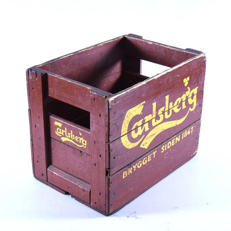 ÖLBACK, bemålat trä, Carlsberg. Övrigt - Övrigt - Auctionet