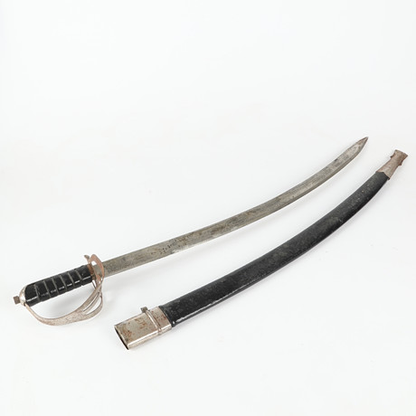 SABEL med balja. Vapen & Militaria - Blankvapen - Auctionet