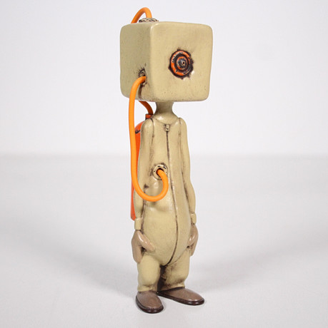 MARTIN SMIDA. Hans ateljé. 'The Brown Aquanaut', skulptur. Konst ...