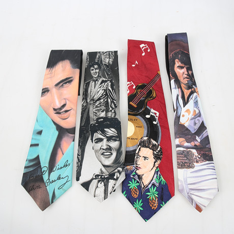 SLIPSAR, Elvis Presley, 4 stycken. Vintagekläder & Accessoarer - Auctionet