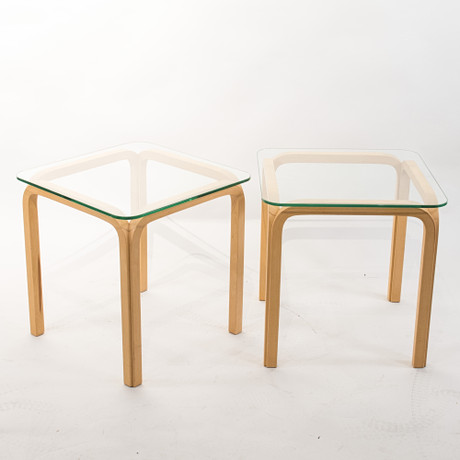 ALVAR AALTO. BED TABLE A COUPLE, Artek, late 20th century. Furniture ...