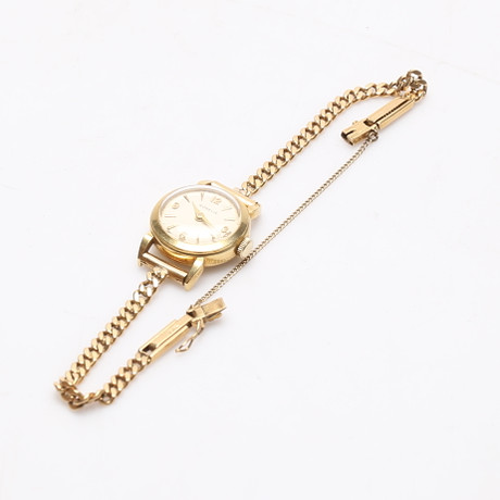 DAMARMBANDSUR, guld 18k, Gübelin, vikt ca 15,9 gram. Klockor & Ur ...