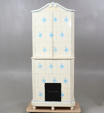 TILE OVEN CABINET, rococo style, 20th century. Furniture - Cupboards ...