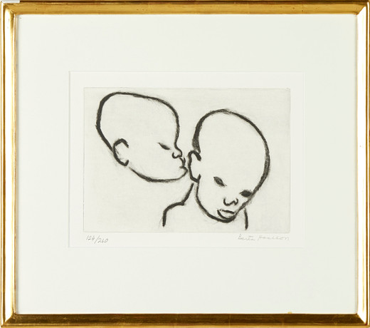 BERTA HANSSON. LITHOGRAPHY, signed numbered 124/260. Art - Graphic ...
