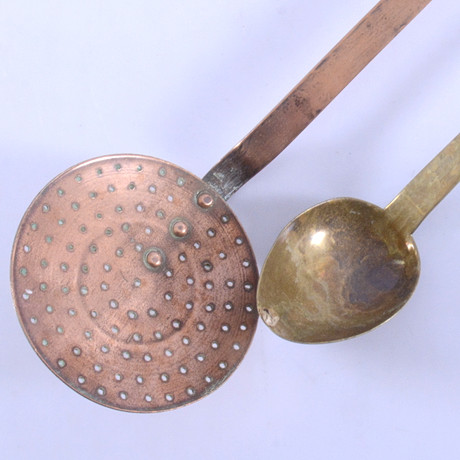 SLEV SAMT SIL, koppar, 1800-tal. Övrigt - Övrigt - Auctionet