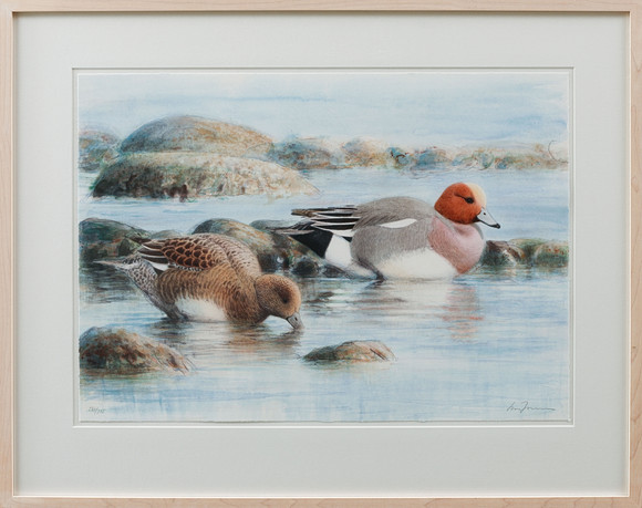 LARS JONSSON. color lithograph, signed and numbered 221/375. Art ...