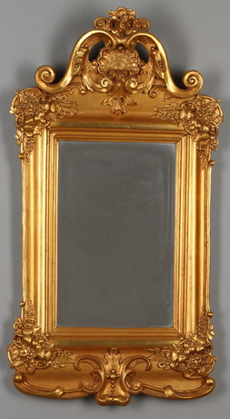 MIRROR, neo-rococo, 1800s. Mirrors - Auctionet
