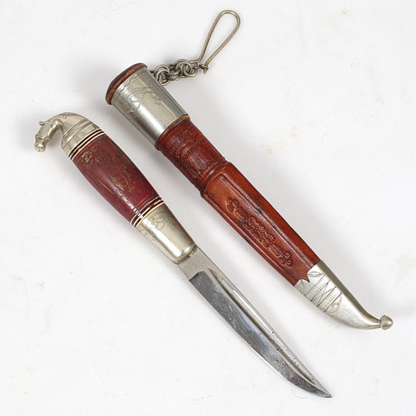 KNIFE, Hästpuukko, probably Kauhava, Finland, 1900s. Weapons ...