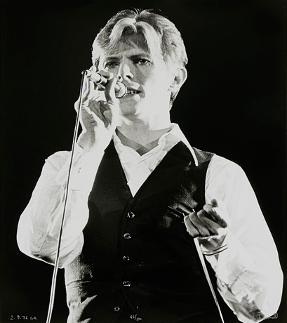 ED FINNELL (USA/SVERIGE, FÖDD 1956). David Bowie som "The Thin White ...