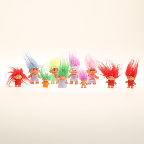 TROLL, 10 stycken, DAM, Danmark. Leksaker - Auctionet